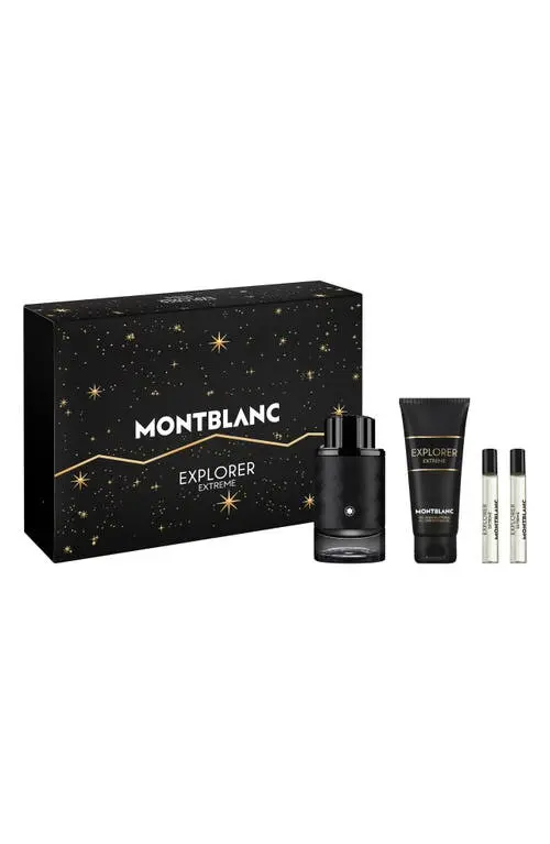 MONTBLANC Explorer Extreme Eau De Parfum Set $197 Value