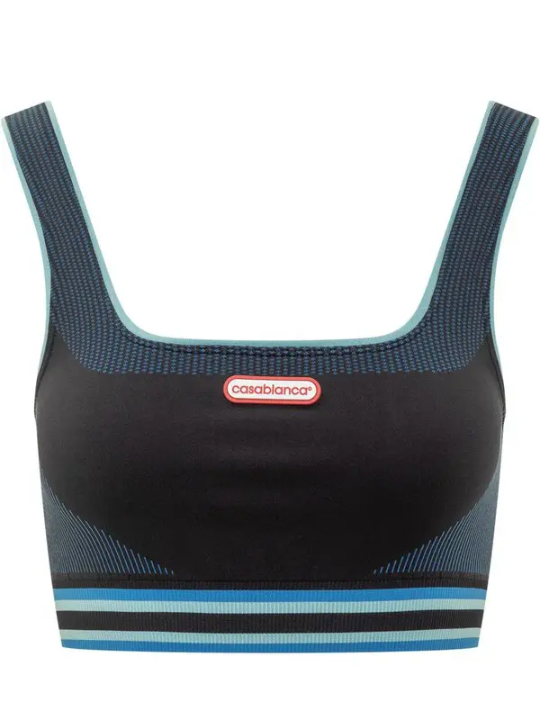 Casablanca Sports Top With Graphic Details