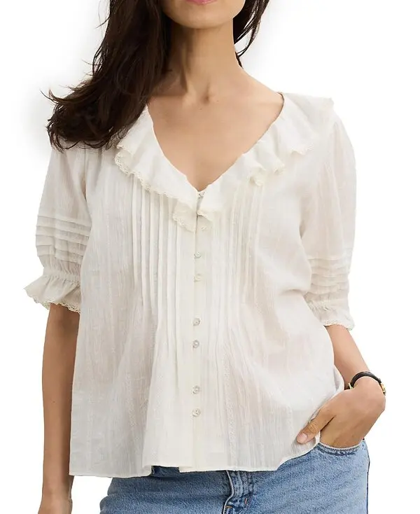 Hatch Collection Maternity/nursing Friendly Blouse