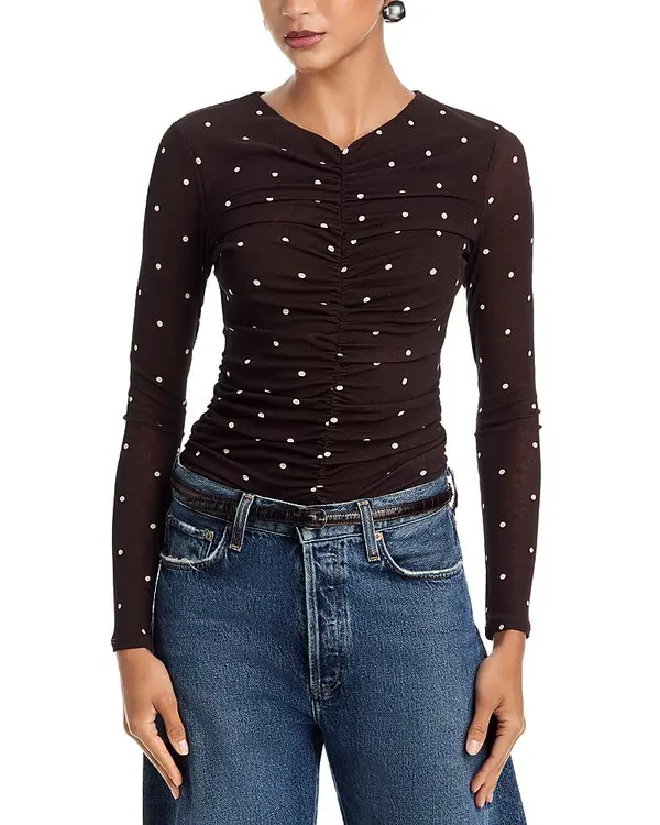 Rails Georgina Embellished V-neck Top