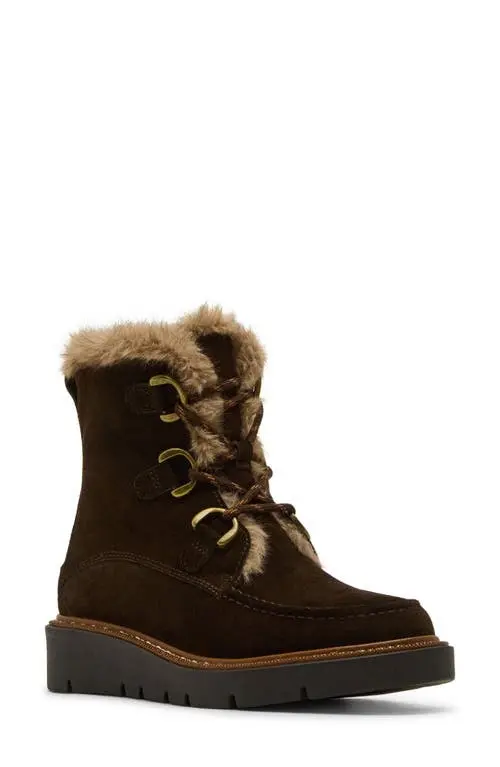 Blondo Monday Waterproof Lace-up Boot - Java Suede