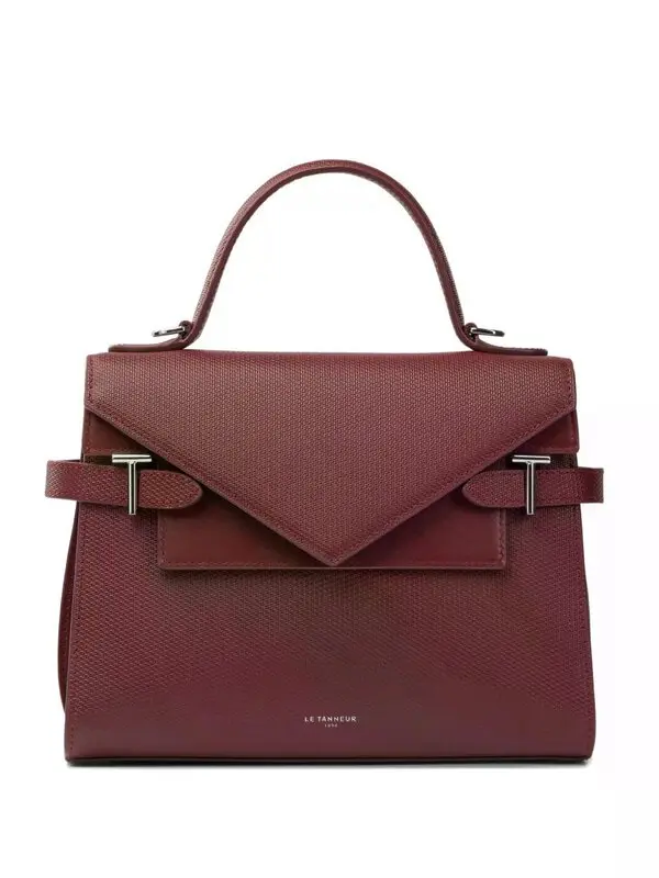 LE TANNEUR Medium Emilie Double-flap Tote - Brown