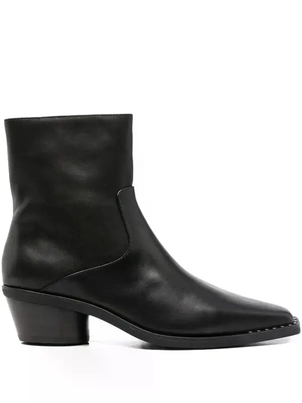 Ash Leather Ankle Boots