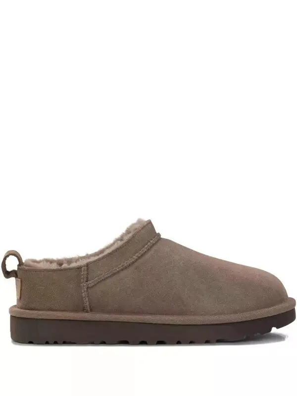 UGG Suede Slip-on Boots