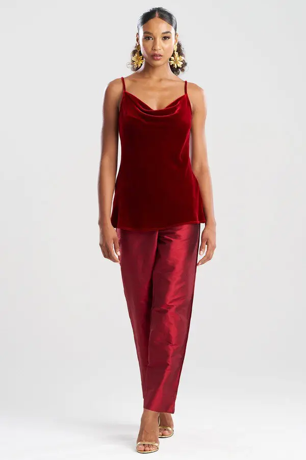 Natori Couture Velvet Silk Cami