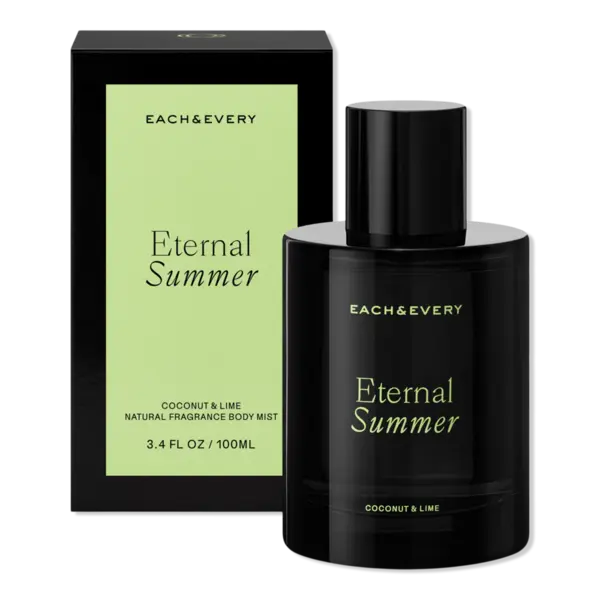 EACH & EVERY Eternal Summer Coconut & Lime Natural Fragrance Body Mist
