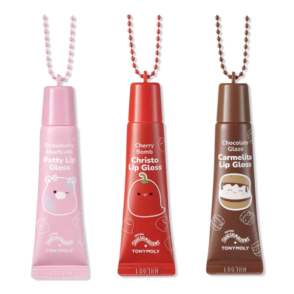 TONYMOLY Squishmallows Flavor-ite Friends Lip Gloss Trio
