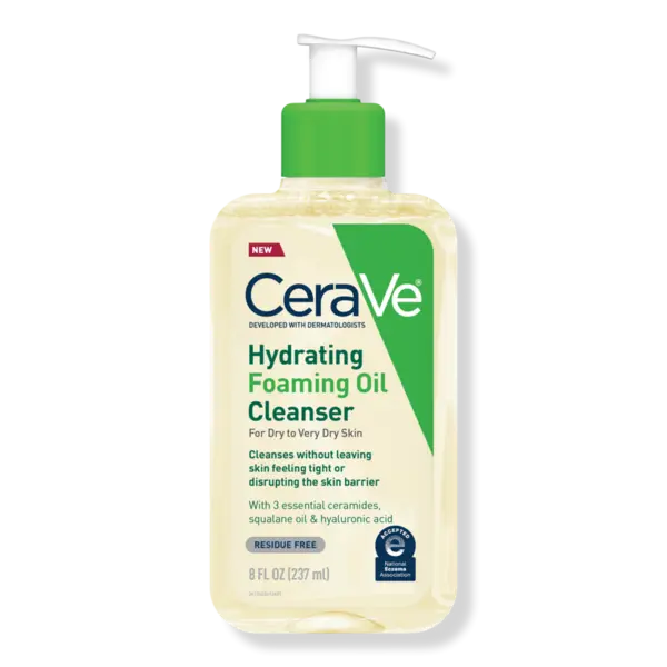 Cerave Hydrating Foaming Oil Cleanser