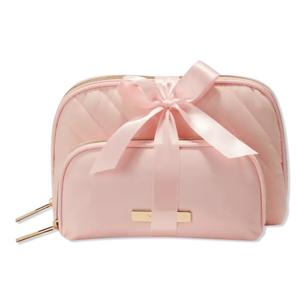TARTAN + TWINE Pink Loaf Organizer And Pencil Case Set