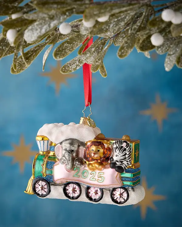 CHRISTOPHER RADKO 2025 Tiny Travelers Christmas Ornament
