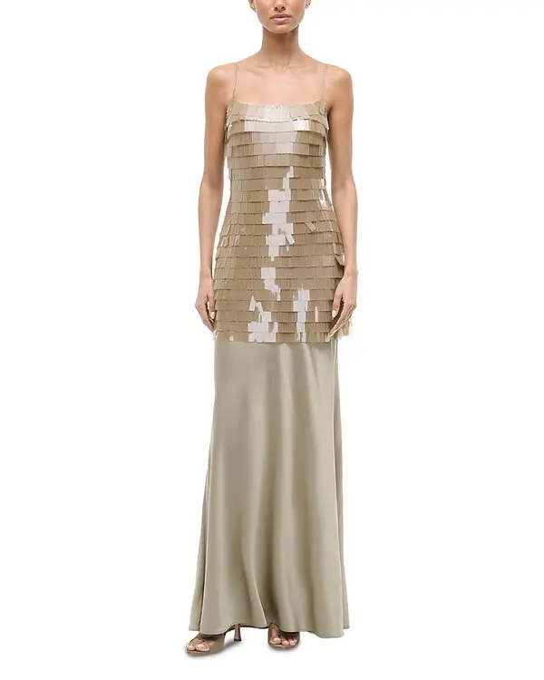 Staud Mesa Dress - Riverstone