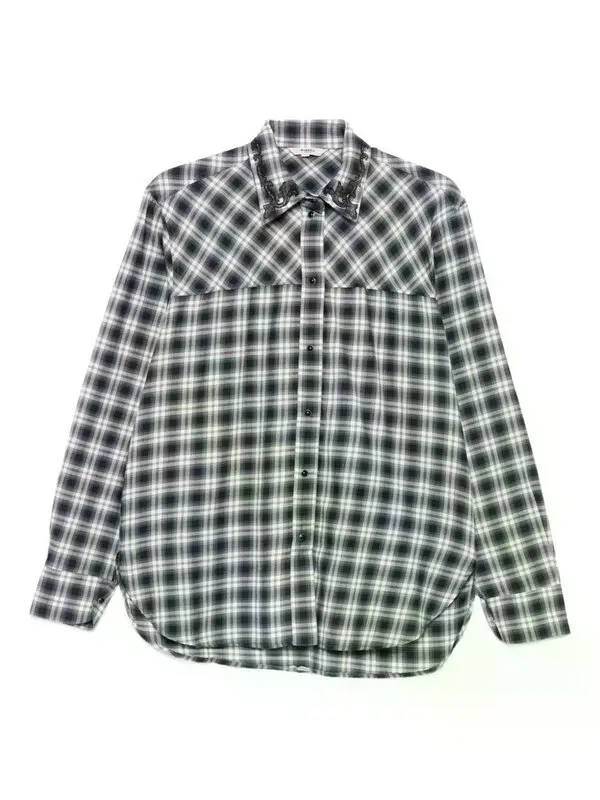 Barena Venezia Plaid Cotton Shirt
