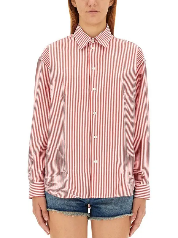 SPORTY & RICH Striped Shirt