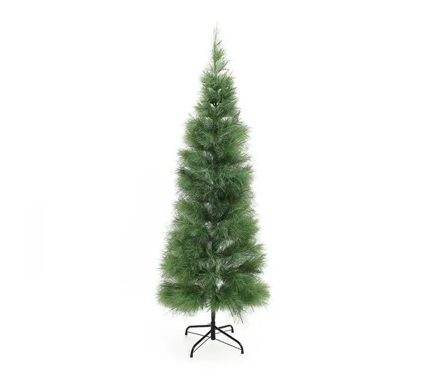 LUXEN HOME Luxenhome 6ft Slim Artificial Pampas Grass Tree In Green