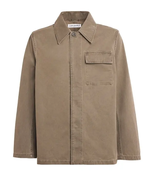 Our Legacy Cotton Dutch Work Jacket - Green