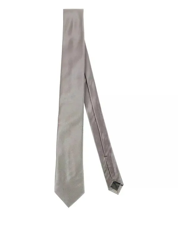 ERRICO FORMICOLA Silk Neck Tie - Grey