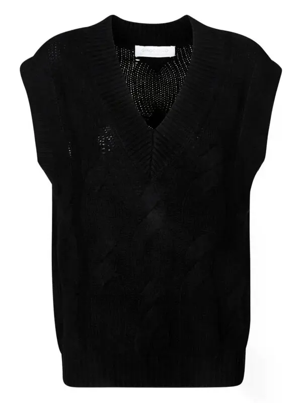 COLMAR V-neck Sleeveless Sweater