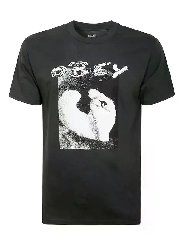 Obey Graphic-print T-shirt - Black