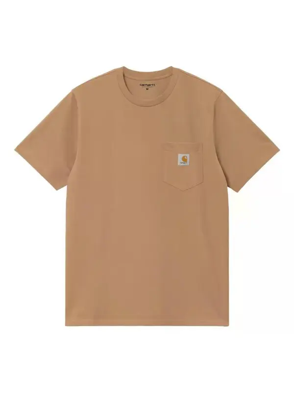 Carhartt Work In Progress Pocket-logo T-shirt - Brown