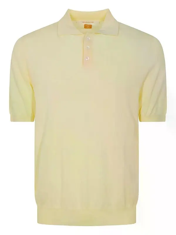 Alpha Industries Short-sleeve Button-placket Polo Shirt