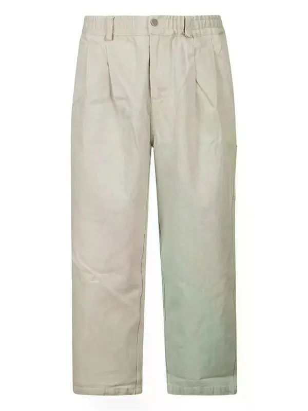 Kappa Pleated-front Trousers - Neutrals