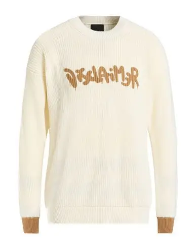 DISCLAIMER Sweater Ivory Cotton, Acrylic
