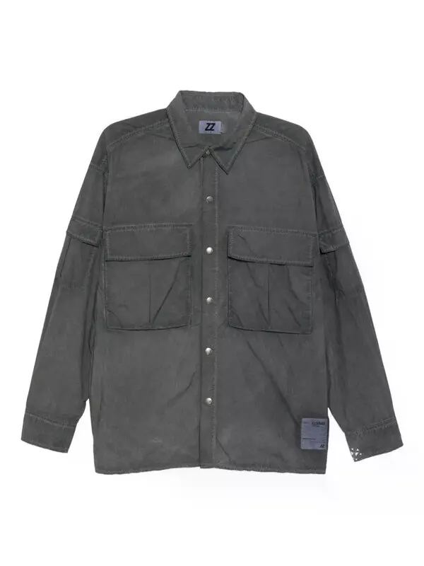 Izzue Double-pockets Long-sleeved Shirt