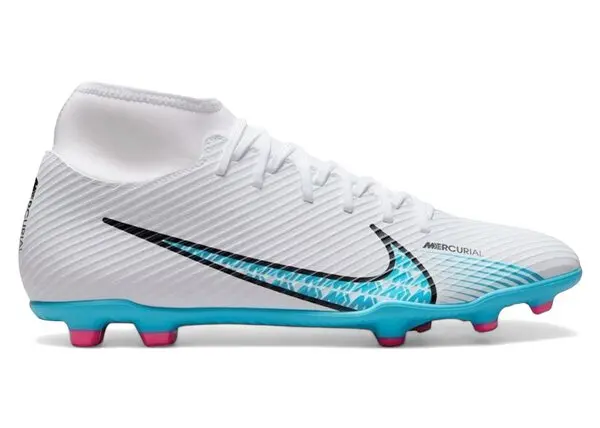 Nike Mercurial Superfly 9 Club Mg Blast Pack - White/pink Blast/baltic Blue