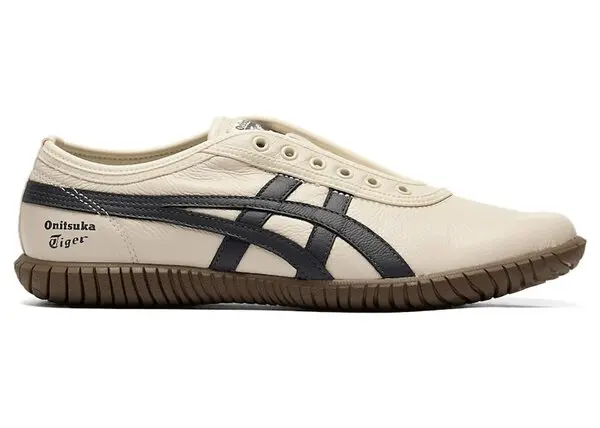 Onitsuka Tiger Tsunahiki Slip-on Sneakers - Birch/indigo Navy Blue