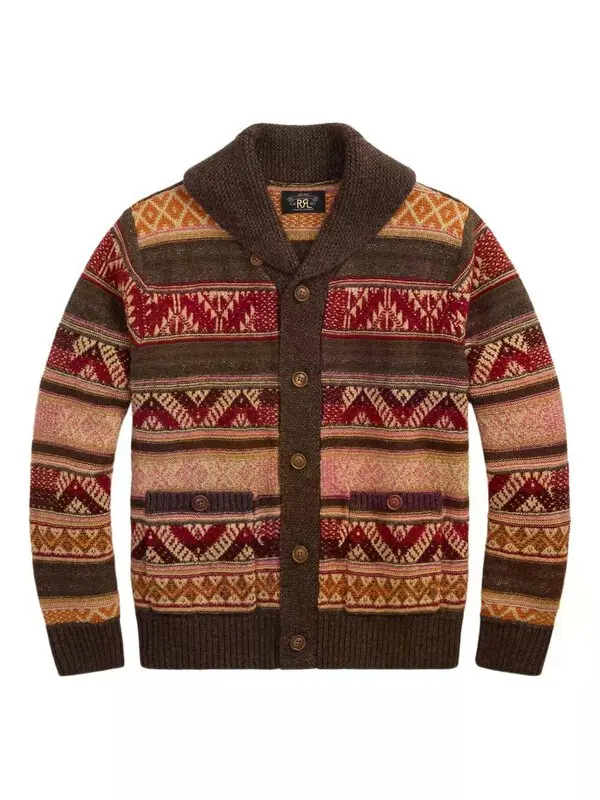 Ralph Lauren Patterned Shawl-collar Cardigan