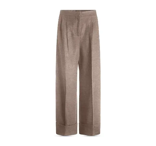 Hugo Boss Taniada Wool Wide Leg Pants