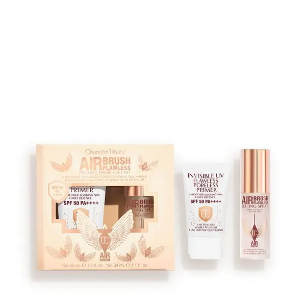 Charlotte Tilbury Airbrush Flawless Protect, Prime & Set Kit
