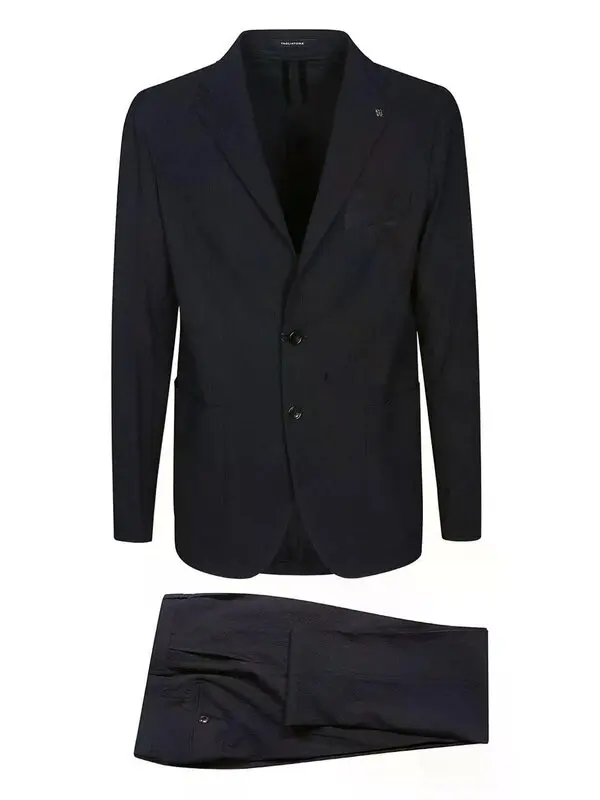 Tagliatore Dakar Long-sleeve Single-breasted Suit