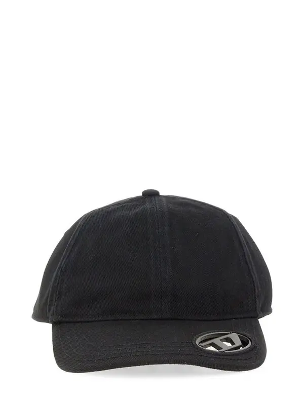 Diesel C-plak Cap - Black