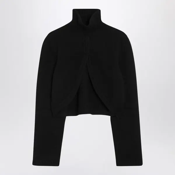 Alaïa Cashmere-blend Cut-out Sweater - Black