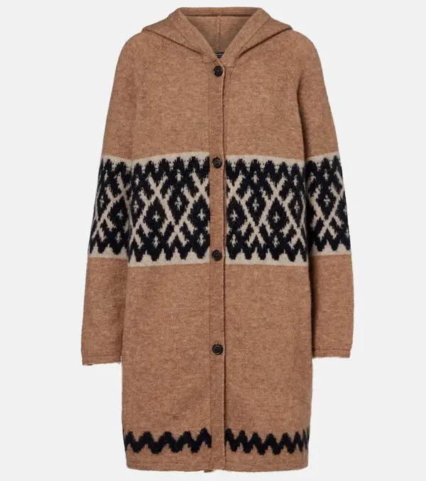 Max Mara Moscova Mohair And Wool-blend Cardigan