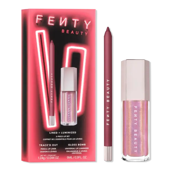 FENTY BEAUTY Lined + Lumized 2-piece Lip Set
