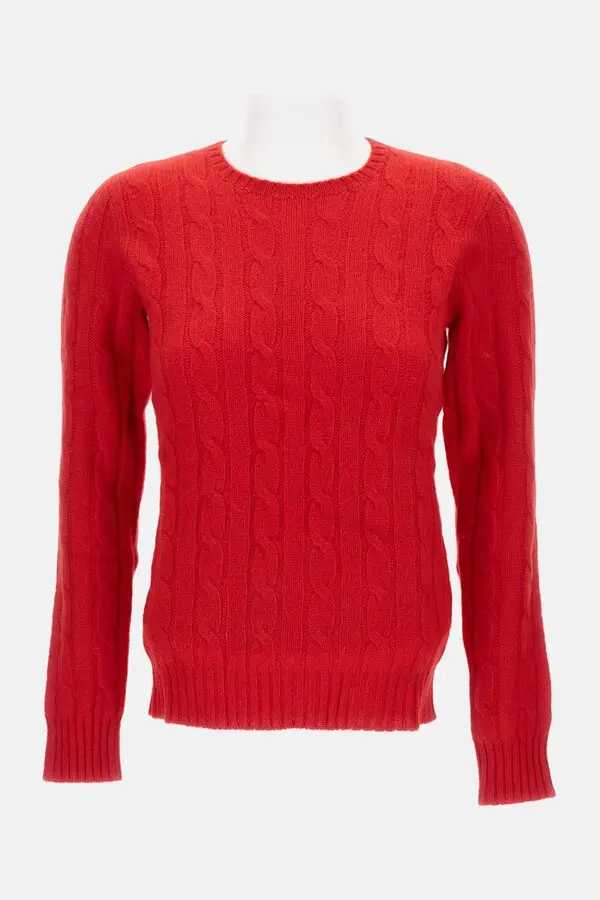 Ralph Lauren Crewneck Cable Knit Pullover