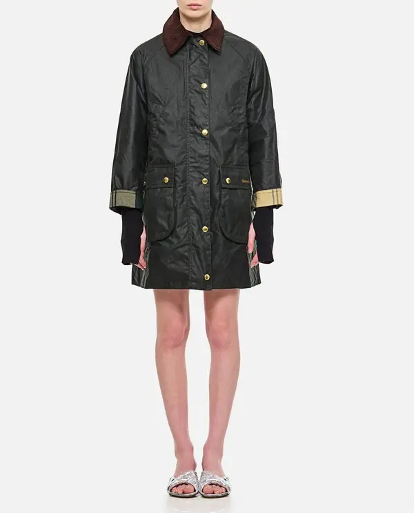 Barbour Long Jacket - Green
