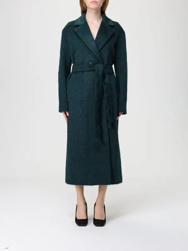 TWINSET Long Coat - Green