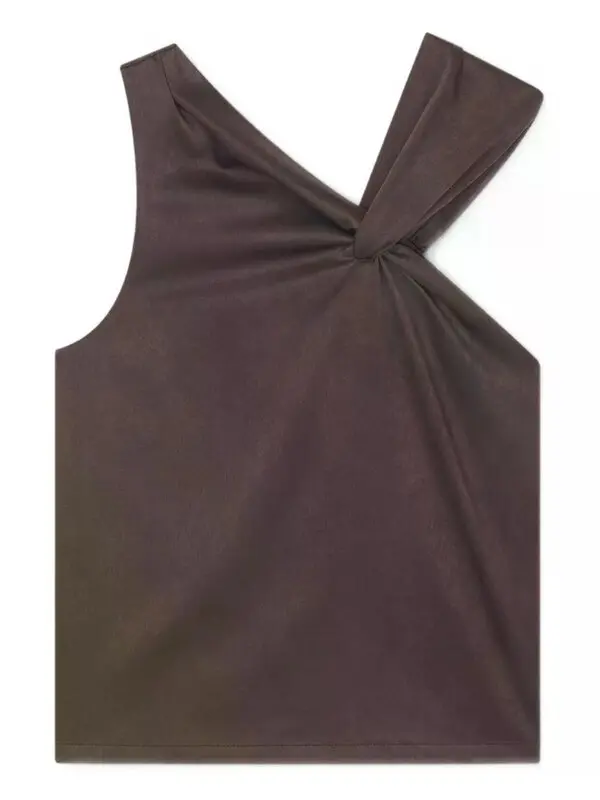 AERON Asymmetrical-neck Top