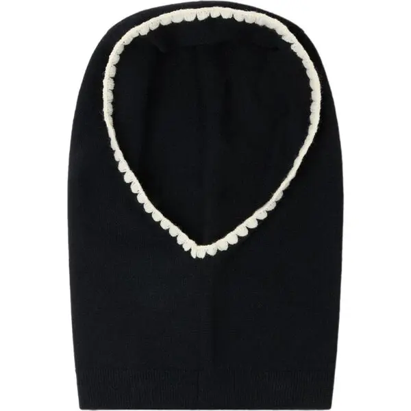 Sandro Ribbed Knit Balaclava