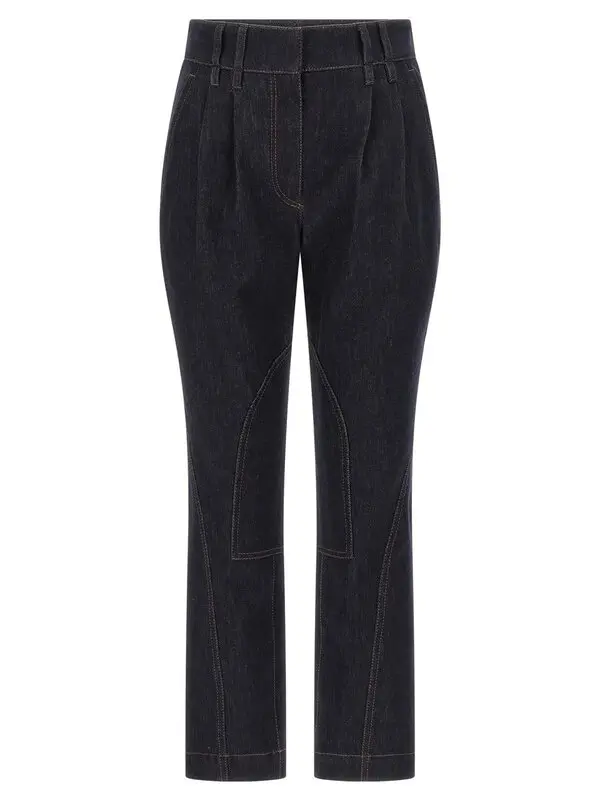 Brunello Cucinelli Equestrian Slim Leg Jeans