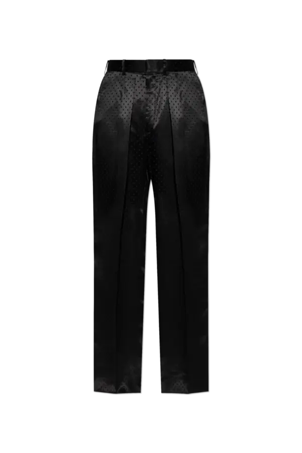 TOM FORD Satin Polka Dot Trousers