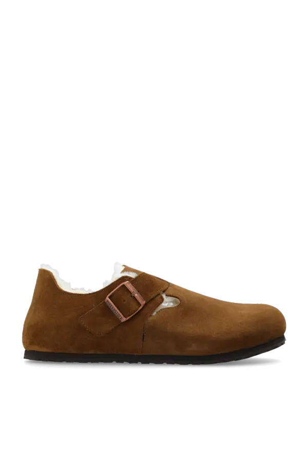 BIRKENSTOCK Suede Shoes - Brown