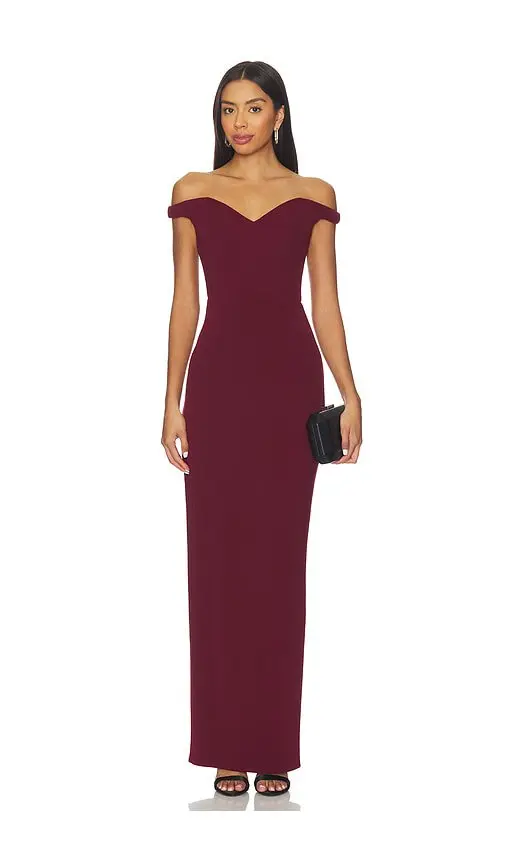 Katie May Reverie Gown - Bordeaux