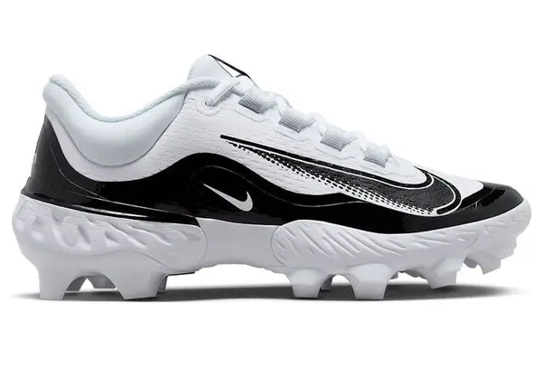 Nike Alpha Huarache Elite 4 Low - White/pure Platinum/black