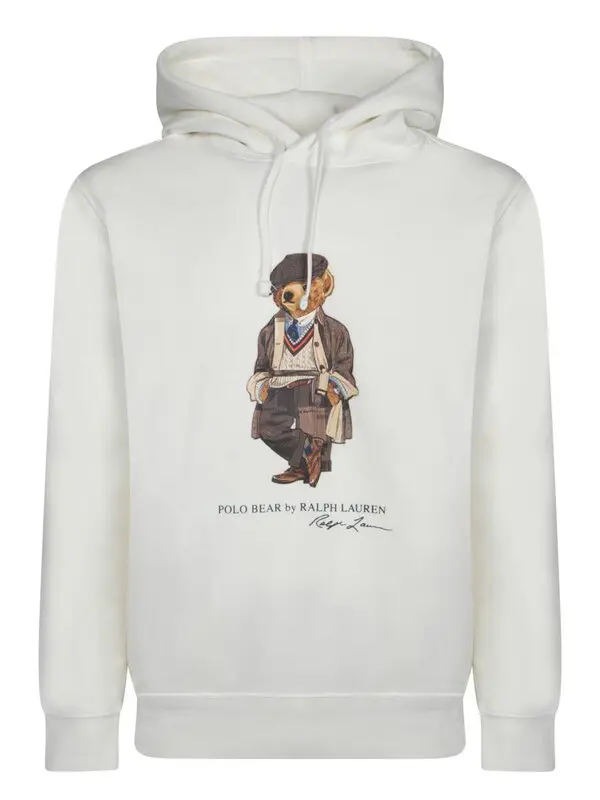 Ralph Lauren Cotton Hoodie - White