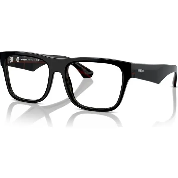 Burberry 53mm Square Eyeglasses - Black