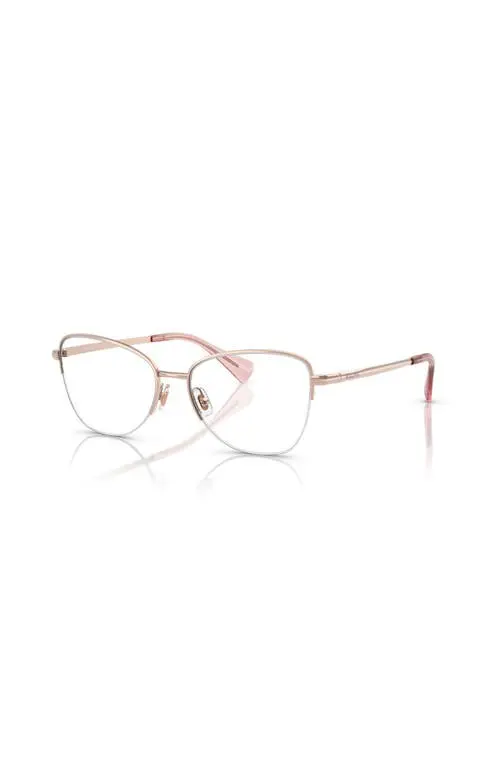 Ralph Lauren 55mm Irregular Eyeglasses - Rose Gold
